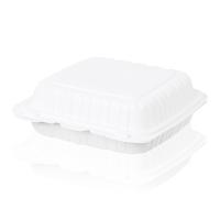 China 50oz 1400ml Takeout MFPP Hinged Lid Microwavable Container 9''X9''X2.8'' for sale