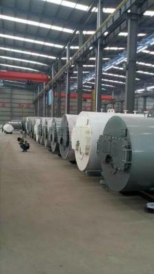 Cina stile a gas di orizzontale di conversazione di energia della caldaia a vapore della metropolitana di fuoco 2t in vendita