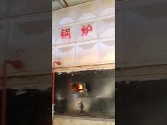 High Efficiency Wood Steam Boiler High Thermal Efficiency Large Output