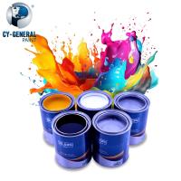 China High Solid Automotive 2k Primer Mud Yellow Car Paint Liquid Coating for sale