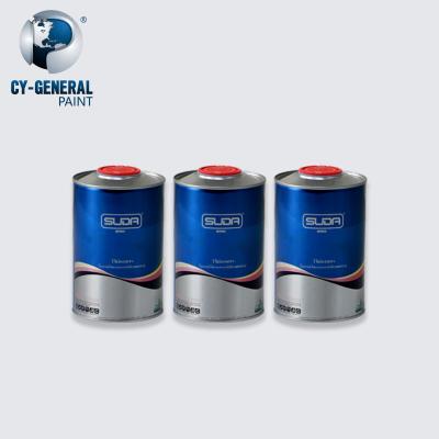 China Slow Liquid Coating Car Paint Thinner 1L 4L  Automotive Paint Thinner for sale
