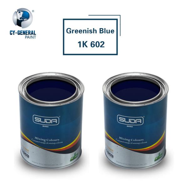 Quality Strong Covering 1K Basecoat Greenish Blue Acrylic Auto Primer Spray Paint for sale