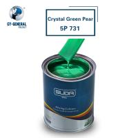 Quality Crystal Green Pearl Paint 1K Colors Auto Coating Car Repair Painting for sale