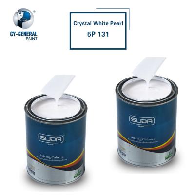 China Strong Adhesion Pearl Paint Crystal White Pearl Paint High Leveling for sale