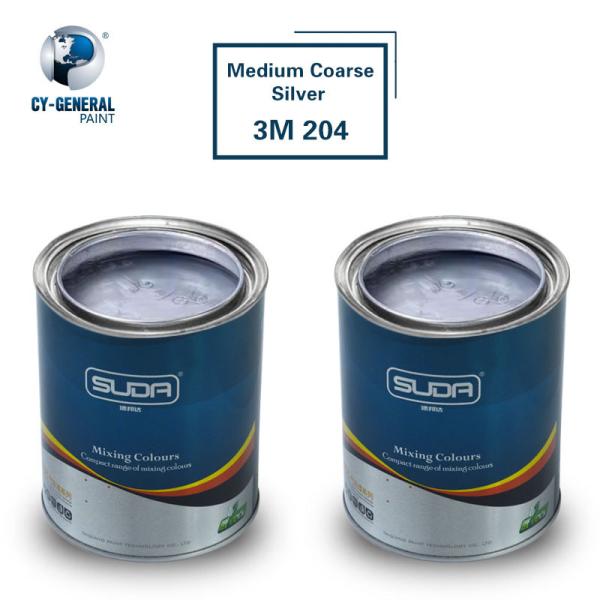 Quality 1L 4L Silver Glitter Epoxy Car Repair Paint Corrosion Resistance for sale