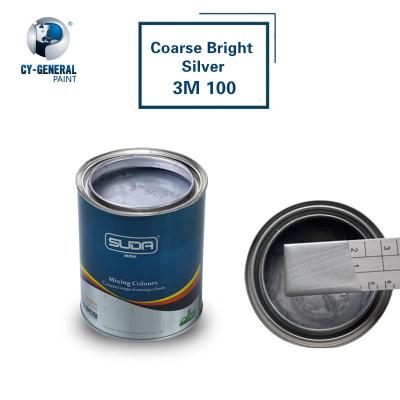 China Bright 3M100 Silver Glitter Spray Paint Metallic Silver Furniture Paint for sale