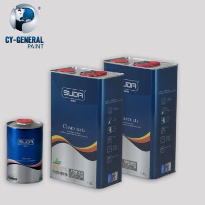 China Gloss Fast Automotive Clear Coat Restore Polyurethane Clear Coat On Car for sale