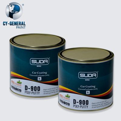 China CHPO Chemical Resistance Car Polyester Putty Car Paint Polyester Auto Body Filler for sale