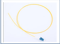 Convex Spherical End Fiber Optic Pigtail Simplex / Duplex Cord Type TW 0