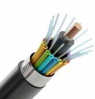 Quality Single Mode Direct Buried Fiber Optic Cable for Long Distance Communication for sale