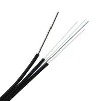 China GJYXCH Self Supporting FTTH Drop Cable Single Mode 2 Core Steel Wire Outdoor for sale