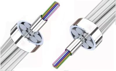 Cina Cavo ottico di terra OPGW di tipo PBT multimodale, capacità di fibra ad ampio diametro in vendita