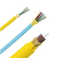 Quality Indoor Multi Core Micro Fiber Cable 9.0mm Single Mode Fiber Optic Breakout Cable for sale