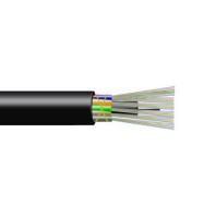 Quality Black Lightweight Universal Fiber Optic Cable , Air Blown Fiber Optic Cable Low for sale