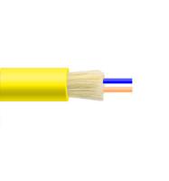 China Flexible Round Jacket Duplex Fiber Optic Patch Cable 900μm with PVC/LSZH for High Density Data Centers for sale
