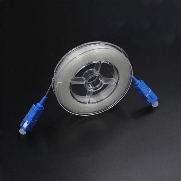 Quality Transparent FTTH Adhesive Invisible Fiber Optic Cable G652D G657A1 G657A2 G657B3 for sale