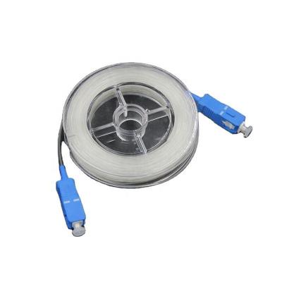 중국 투명한 FTTH 접착성 보이지 않는 광섬유 케이블 G652D G657A1 G657A2 G657B3 G655 판매용