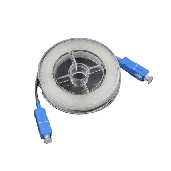 Quality Transparent FTTH Adhesive Invisible Fiber Optic Cable G652D G657A1 G657A2 G657B3 for sale