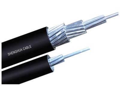 China Professional Aerial Bunched Cables , Aerial Electrical Cable ABC-AAAC Triplex for sale