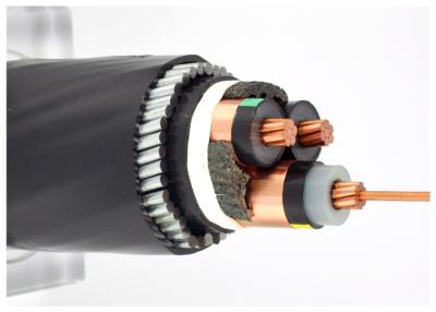 China XLPE 11kV SWA Armoured Electrical Cable Three Cores MV Copper Armoured Cable YJV32 for sale