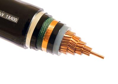 中国 3コアXLPE 断熱されたMV電源ケーブル 敷設のための銅導体 販売のため