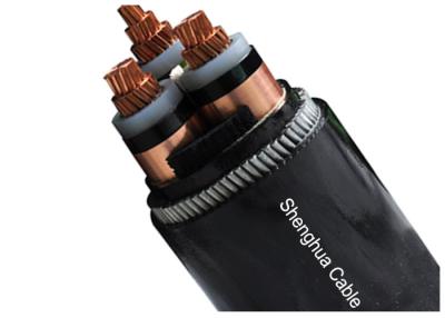 中国 高圧3 x 240 mm2 CU SWAの電気装甲電気ケーブル3はケーブルの芯を取ります 販売のため