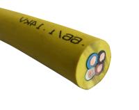 China CPE Sheath Rubber Insulation Cable Flexible Class 5 Copper Conductor for sale