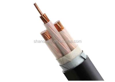 China AWA SWA gepantserde koperen kabel 100 m lengte PVC-omhulde geslagen kabel for sale