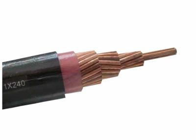 China PVC Sheath XLPE Insulation Copper Conductor , YJY Power Cable / 300mm Single Core Cable for sale