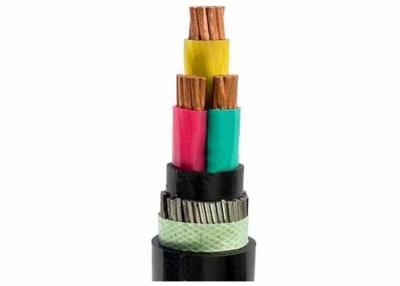 China Cable acorazado de la corriente eléctrica del PVC 0.6-1KV 3x150SQMM con los temporeros del conductor de 90 grados en venta