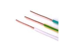 China Plain Circular Solid Copper Conductor Electrical Cable Wire Pvc Insulation for sale