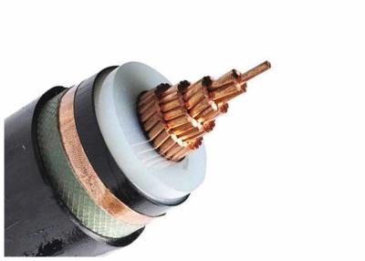 China 8.7 / 15 KV XLPE Electric Cable Copper Conductor Steel Tape Armored PVC Inner Sheath for sale