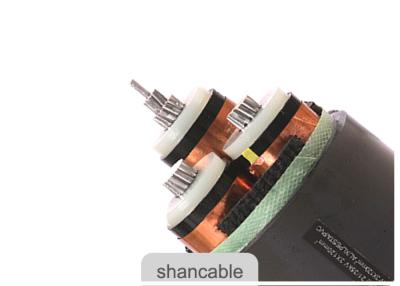 China Three Core Aluminum Conductor XLPE Insulated Power Cable Medium Voltage 21/35kV for sale