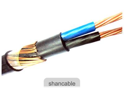 China Copper Tape XLPE Insulation Cable / Underground Power Cable 90 Degree for sale