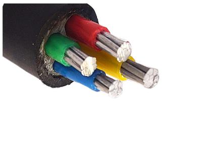 China AL/XLPE/PVC-0.6/1KV Electrical Power Cable Four Core Aluminum Conductor for sale