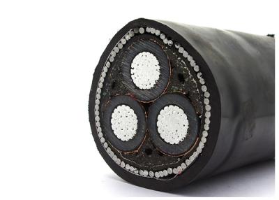 China Cable eléctrico acorazado CU/XLPE/CTS/STA/PVC 6.35/11KV del voltaje medio del alambre de acero en venta