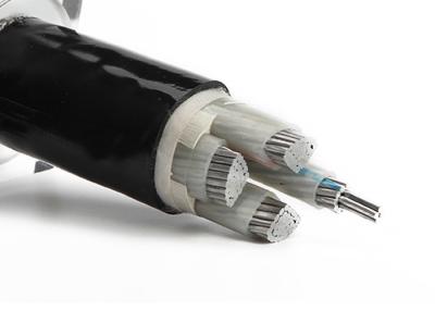 China Multi Core Aluminum NYY 4×4 XLPE Insulated Power Cable for sale