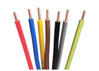 China 750V Non Sheathed Electrical Cable Wire Plain Circular Conductor for sale