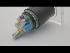 AWA SWA gepantserde koperen kabel 100 m lengte PVC-omhulde geslagen kabel