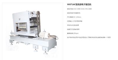 Cina Jacquard elettronico ad alta velocità di alta qualità 200rpm dirigersi verso la macchina elettronica del jacquard in vendita