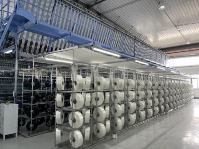 Cina Tenacia cationica 100% del Poy 75d del filato del poliestere bianco alta in vendita