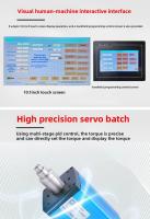 China High Speed Multi Heads Automatic Screw Locking Machine with Visual System with Servo Drive for sale
