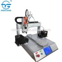 China Single Head Double Work Table Screwdriver Robot Automatic Screw Locking Machine Screw Tightening Machine for sale