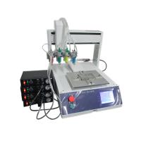 China Automatic Dispensing Machine Automation Desktop Glue Dispenser Multi Axis Work Table Dispensing Robot for sale