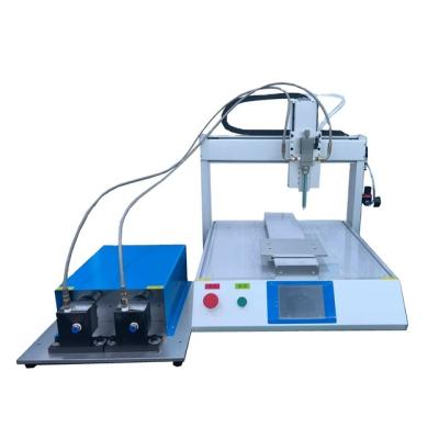 China Clear Epoxy Dome Sticker Making Machine Two Component Glue Doming Machine for sale