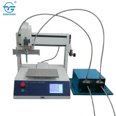 China Top Selling Products in Europe Automatic Dispensing Epoxy Stickers and Labels Liquid Glue Doming Machine for sale