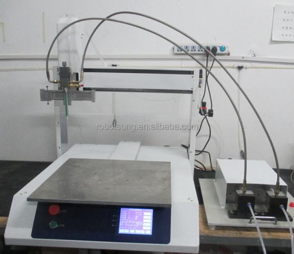 Quality AB Epoxy Resin Dispensing Machine for Labels 220V Auto Mixture Device with Motor for sale