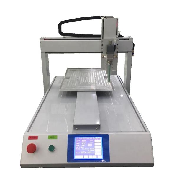 Quality AB Epoxy Resin Dispensing Machine for Labels 220V Auto Mixture Device with Motor for sale
