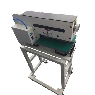 China Cheap Manual Slide Circular Blade Aluminum Base Board Rf4 Pcb Depanelizer Copper Substrate Cutting Machine Separator Splitter for sale