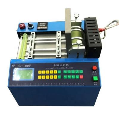 China Robotsung YS-100WH Automatic Hot Knife Cutting Machine 15mm PP Rope Cutter for Bungee Cord Plastic Cutter Motor Wire Big Rope for sale